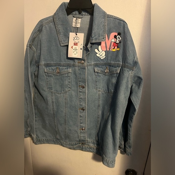 Disney | Jackets & Coats | Disney 0th Anniversary Jean Jacket | Poshmark
